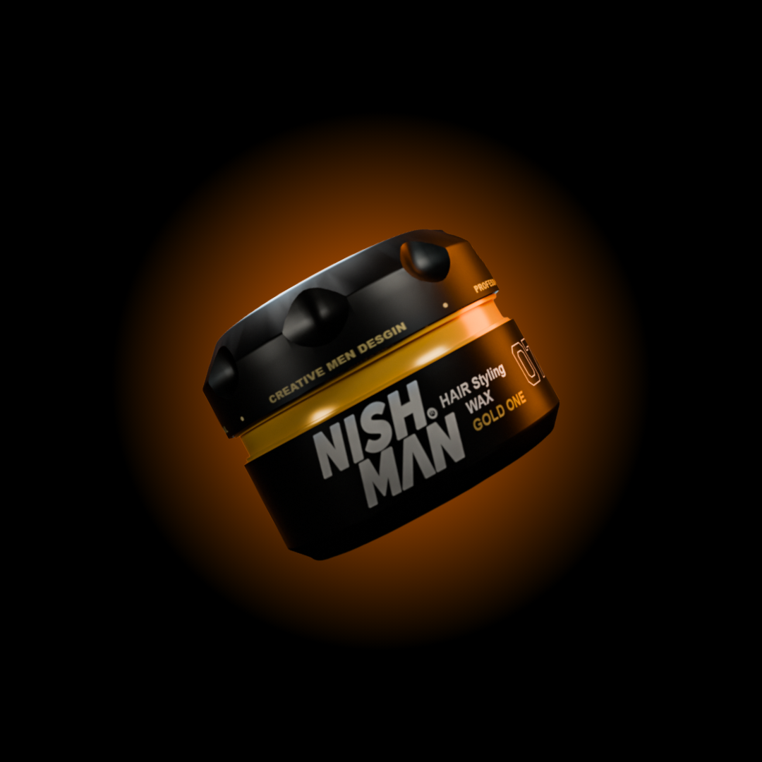 Nishman Aqua Wax 07 Gold | Ultra Hold & Ultra Shine 100ml – Nishman ...