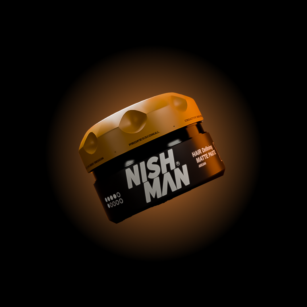 Nishman Defining Matte Paste Argan M1 | Full hold & Zero Shine 100ml ...