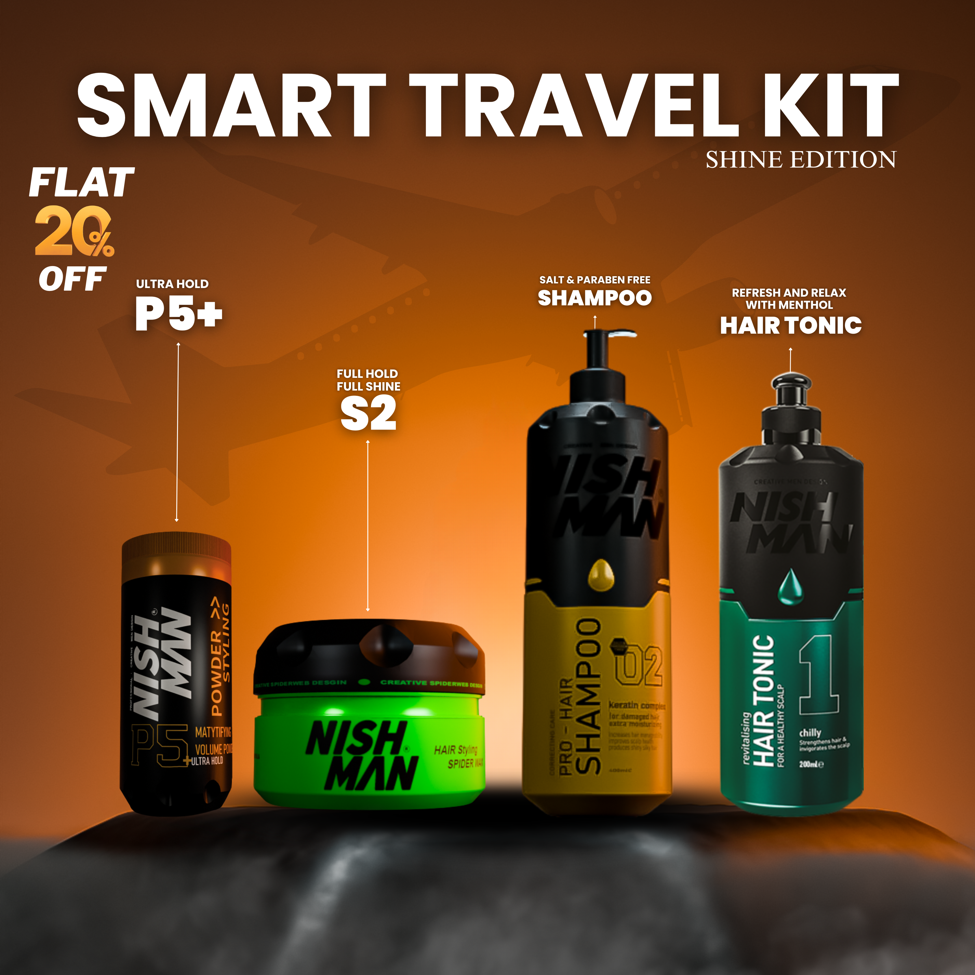 Smart Travel Kit (Shine Edition) – Nishman Pakistan